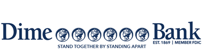Dime Bank Announces Social Distancing Logo | CT Bank News | RI Bank ...